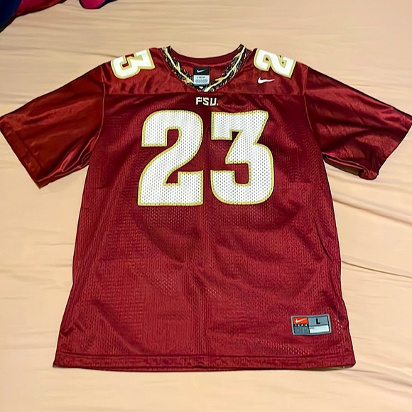 Nike | Shirts & Tops | Youth Large Nike Fsu Jersey 23 | Poshmark